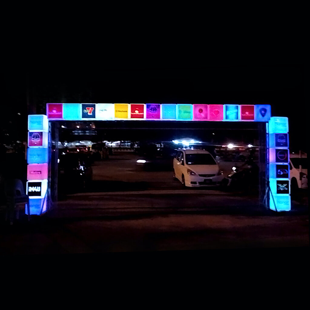 LED-Arch – Sun Tent