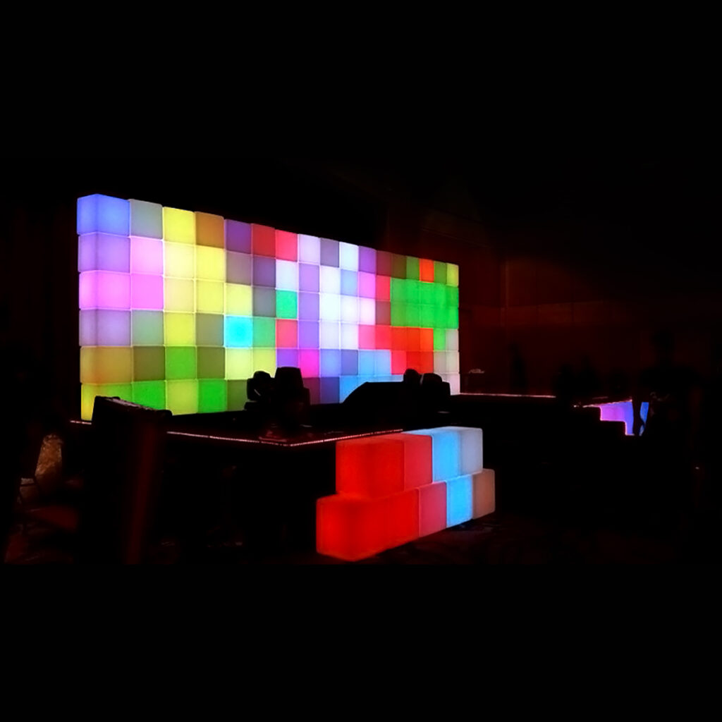 LED-Cube(Wall) – Sun Tent